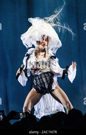 Tahliah Debrett Barnett, known professionally as FKA Twigs, poses for ...