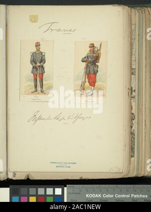 Soldier of France, French, 1877-1885 France, 1877-1885; France, 1877 ...