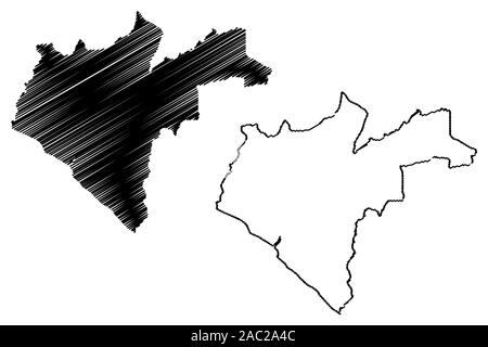 Grand Bassa County (Counties of Liberia, Republic of Liberia) map ...