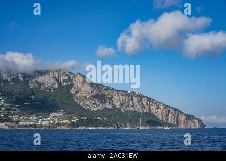 The Phoenician Steps, La Scala Fenicia of Capri, Capri island, Italy ...