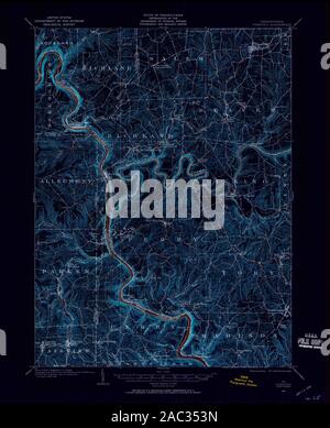 Foxburg, Pennsylvania, map 1907, 1:62500, United States of America by ...