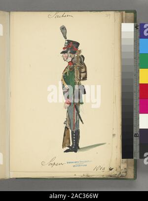 Soldier of Germany, 1810 Germany, 1810; Germany, 1810 Stock Photo - Alamy