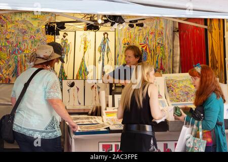 The Rocks markets in Sydney stall selling Corn on the Cob meal deal ...