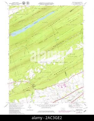 Grantville, Pennsylvania, map 1969, 1:24000, United States of America ...