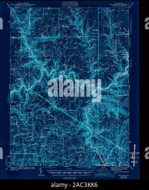 Hallton, Pennsylvania, map 1943, 1:62500, United States of America by ...