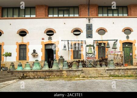 ancient Marinelli foundry, the oldest bell factory in the world Stock ...