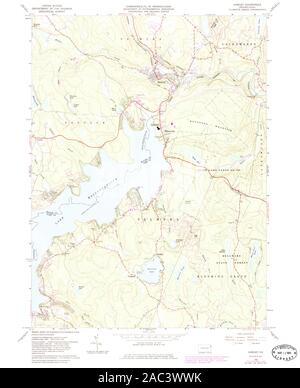 Hawley, Pennsylvania, map 1966, 1:24000, United States of America by ...