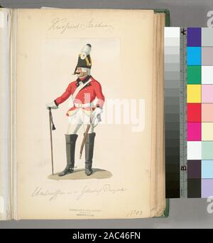 Soldier of Germany, Saxony, 1803 Germany, Saxony, 1803; Germany, Saxony ...