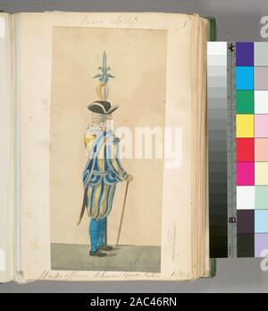 Soldier of Germany, Saxony, 1803 Germany, Saxony, 1803; Germany, Saxony ...