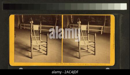 Gov. Carver's Chair & Miles Standish's Sword.. Benjamin West Kilburn ...