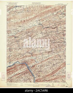 Millerstown, Pennsylvania, map 1907, 1:62500, United States of America ...