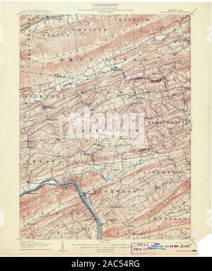 Millerstown, Pennsylvania, map 1907, 1:62500, United States of America ...