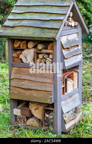 A corner of the Wildlife Friendly Garden in the TWIGS gardens in Stock ...