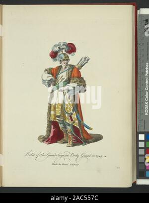 Historical clothing, fashion history, clothing of the bodyguard of the ...