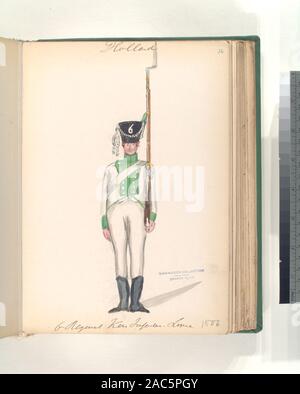 Soldier of Holland, Dutch, 3 Reg Kon Infanterie - Linie 1806 Draper ...