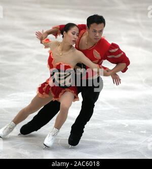 Shen Xue and Zhao Hongbo (CHN) Pairs gold medalist during the Figure ...