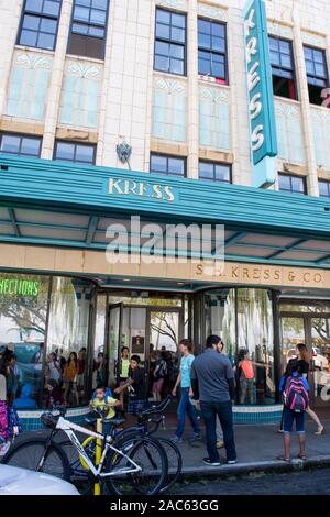 The historic S. H. Kress & Co. Building in Hilo, Big Island of Hawai'i ...