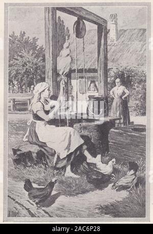 Dame Holle - Goddess to whom children who died as infants go. Brothers ...