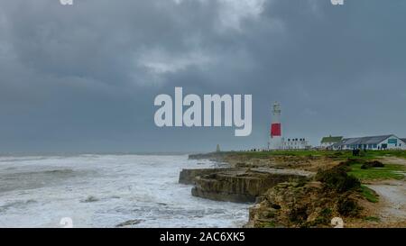 Gale at Portland Bill Stock Photo - Alamy