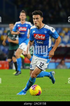 Eljif Elmas of SSC Napoli controls the ball during the UEFA Champions ...