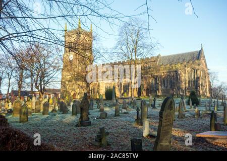 St Mary's Church Sandbach, Cheshire, England UK Stock Photo: 98007600 ...