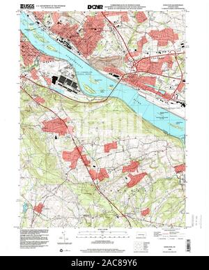 Steelton, Pennsylvania, map 1998, 1:24000, United States of America by ...