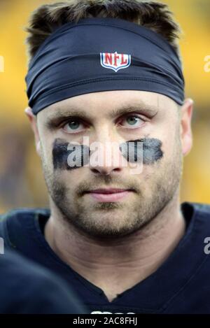 Pittsburgh Steelers quarterback Devlin Hodges (6) on the sideline ...