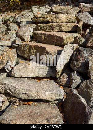Stone Steps on the Thousand Steps trail in Mount Union, Huntingdon ...