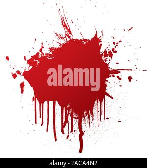 Blood splat background Stock Photo - Alamy