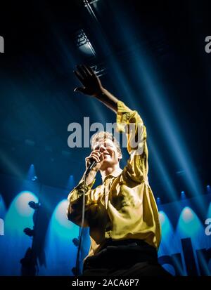 Copenhagen, Denmark. 30th, November 2019. The Danish band Alphabeat ...