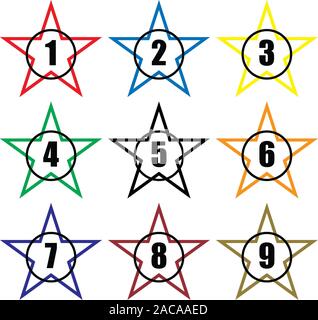 Number 1 star Stock Photo - Alamy
