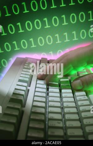 Numeric Information Stream Stock Photo: 80854896 - Alamy