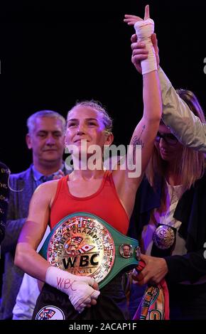 Kladno, Czech Republic. 30th Nov, 2019. Czech professional boxer ...