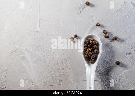 Oolong tea, dry tea leaf. making of tasty and healthy hot drink ...