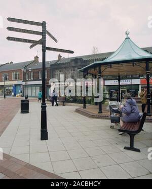 The town centre of Falkirk, Central Scotland, in 1994 Stock Photo - Alamy