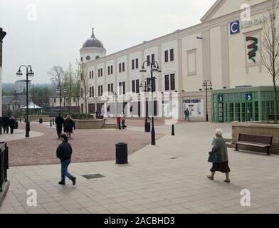 The town centre of Falkirk, Central Scotland, in 1994 Stock Photo - Alamy