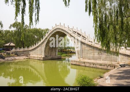 Moon Gate Bridge, Summer Palace,Beijing, China Stock Photo - Alamy