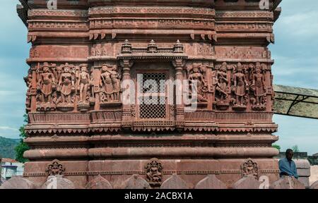 Digambar jain temple and kirti stambh chittorgarh rajasthan india Asia ...