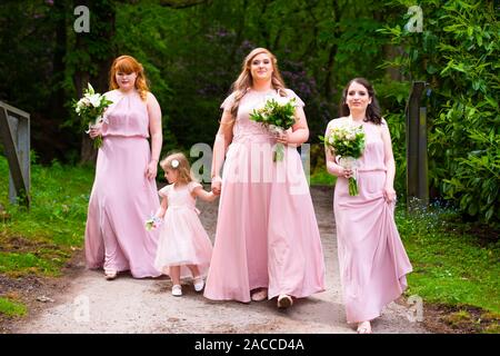 An outdoor English traditional wedding at Rudyard lake sailing club ...
