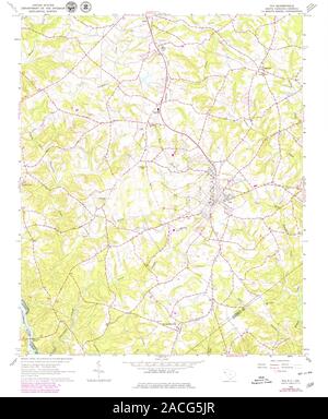 Iva, South Carolina, map 1964, 1:24000, United States of America by ...