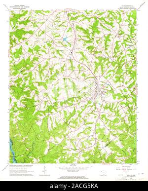 Iva, South Carolina, map 1964, 1:24000, United States of America by ...