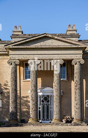 Clytha House, neo-classical architecture in Greek Doric style ...