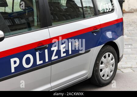 austrian police car Stock Photo - Alamy