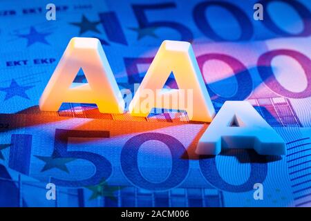 The Tripple A of a rating agency. AAA Stock Photo - Alamy