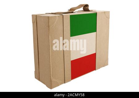 Nation Flag. Box recycled paper Stock Photo - Alamy
