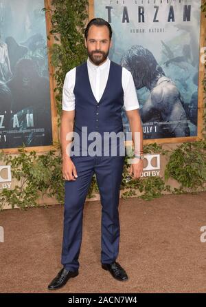 Casper Crump at the Los Angeles premiere of 'The Legend Of Tarzan' held ...