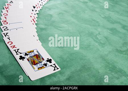 spreading of cards Stock Photo - Alamy