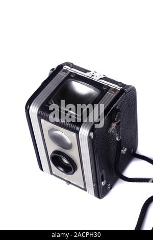 vintage dual lenses camera Stock Photo - Alamy