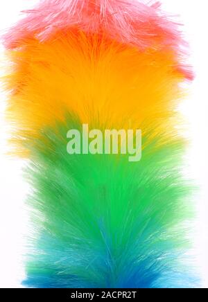 Soft colorful duster isolated Stock Photo - Alamy