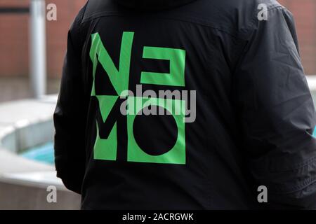 Logo On A Jacket At The Backside At Amsterdam The Netherlands 2020 ...